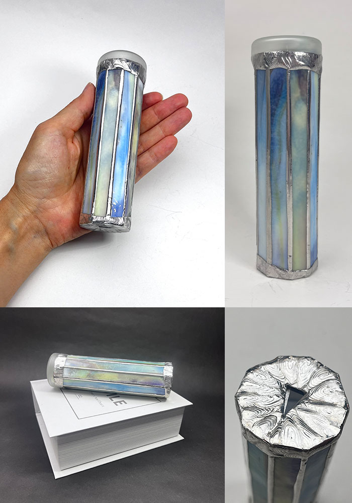 吏永子（Rieko）「6月の風の色」（RI6015）2ミラー・ドライタイプ 万華鏡専門店 鎌倉ヴィヴァン（公式万華鏡通販サイト）